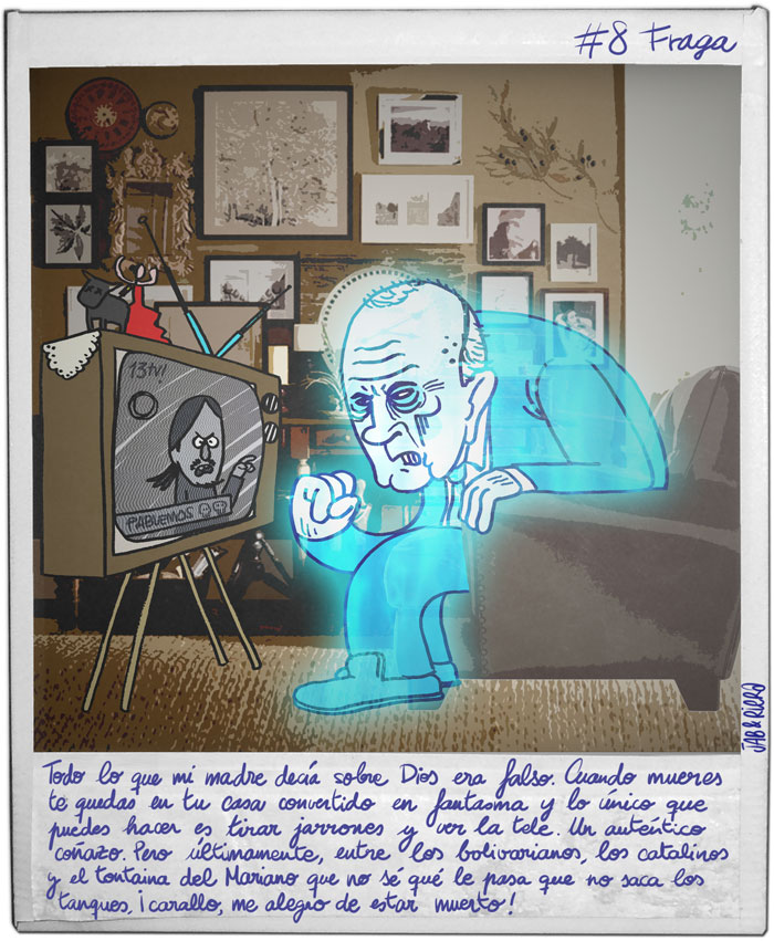 "Retratos de familia", por Jorge Riera y Jab: #8 Fraga | Mongolia