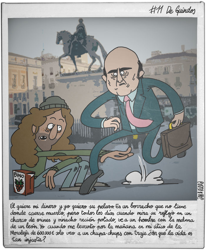 "Retratos de familia", por Jorge Riera y Jab: #11 De Guindos | Mongolia