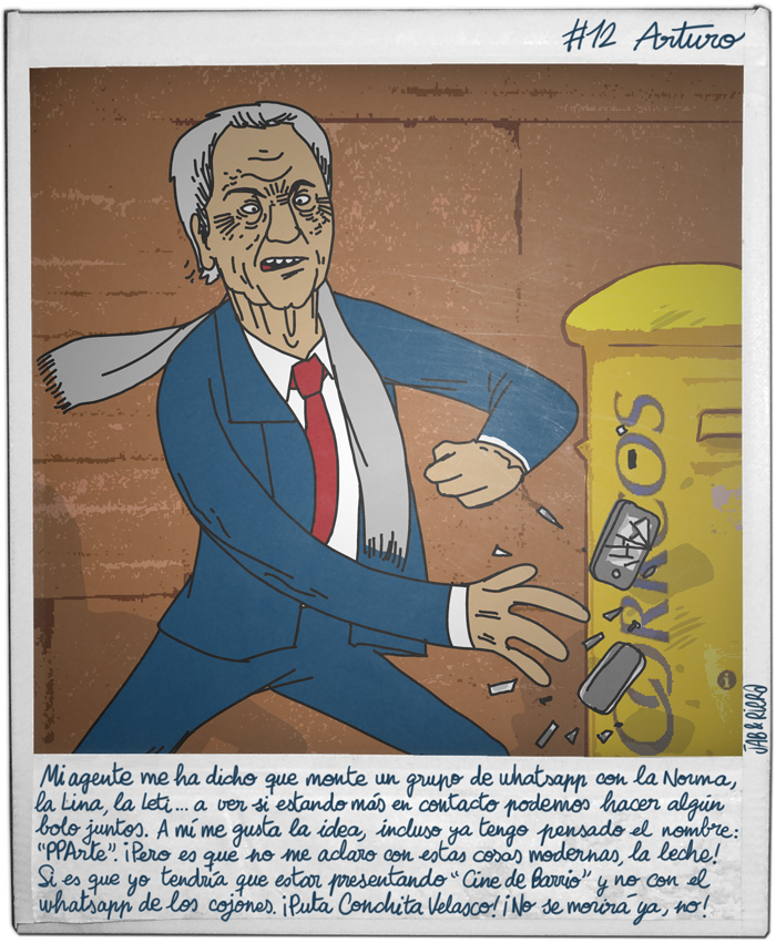 "Retratos de familia", por Jorge Riera y Jab: #12 Arturo Fernández ...